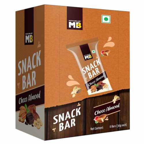 Muscleblaze Snack Bar Choco Almond 30gm - pharmville