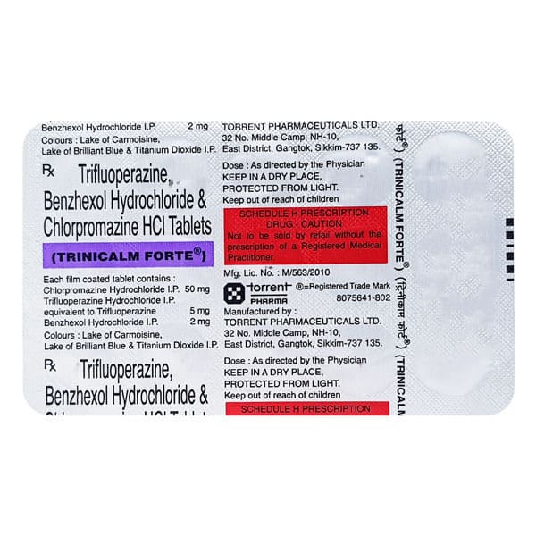 Trinicalm Forte Tab 10s - pharmville