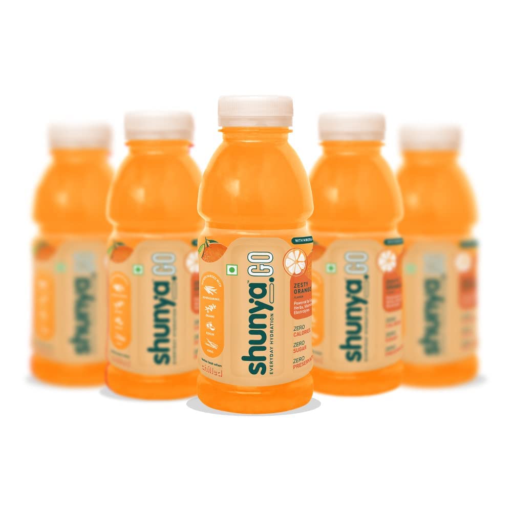 Shunya Go Zesty Orange Flavoured Drink 300ml - pharmville
