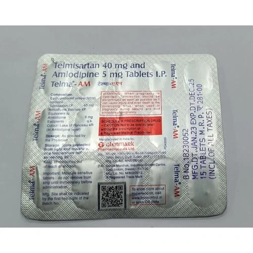 Telma AM Tab 40mg 15s - pharmville