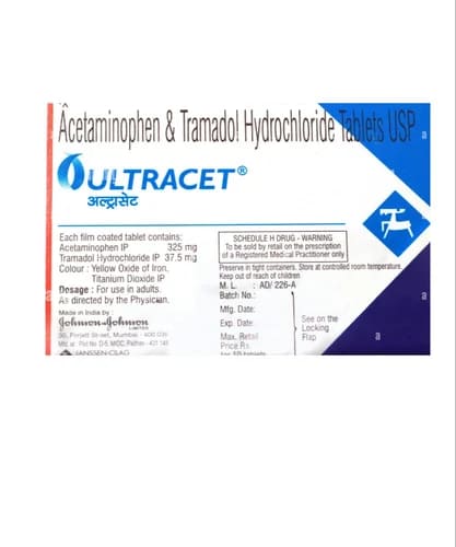 Ultracet Tab 15s - pharmville