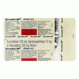 Zerodol SP Tab 10s - pharmville