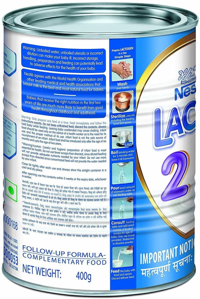 Lactogen Milk Powder BIB FU Infant Formula - pharmville