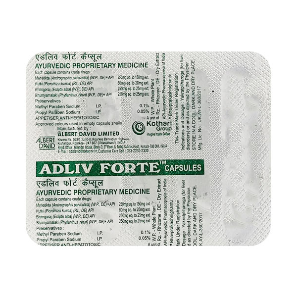 Adliv Forte Cap 10s - pharmville