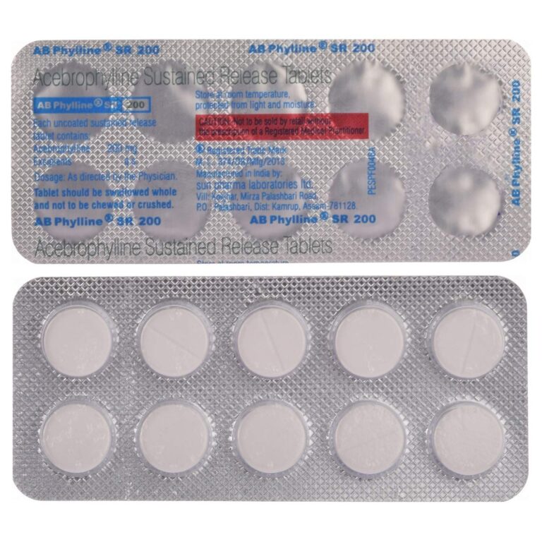 Ab Phylline SR Tab 200mg 10s - pharmville
