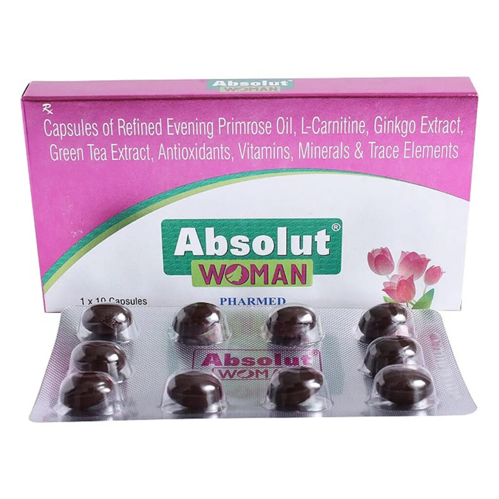 Absolut Woman Cap 10s - pharmville