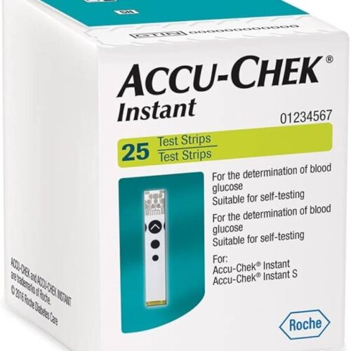 Accu Check Active Test Strip (1×25) 1s - pharmville