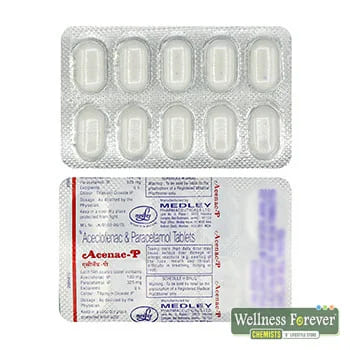 Acenac P Tab 10s - pharmville