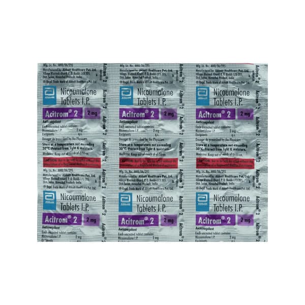 Acitrom Tab 30s - pharmville