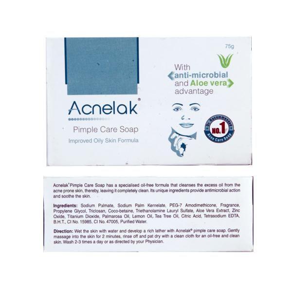 Acnelak Soap 75gm - pharmville