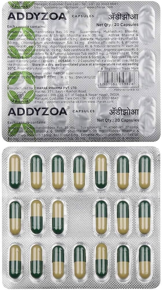 Addyzoa Cap 20s - pharmville