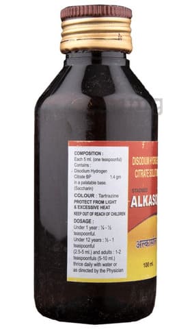 Alkasol Syp 100ml - pharmville