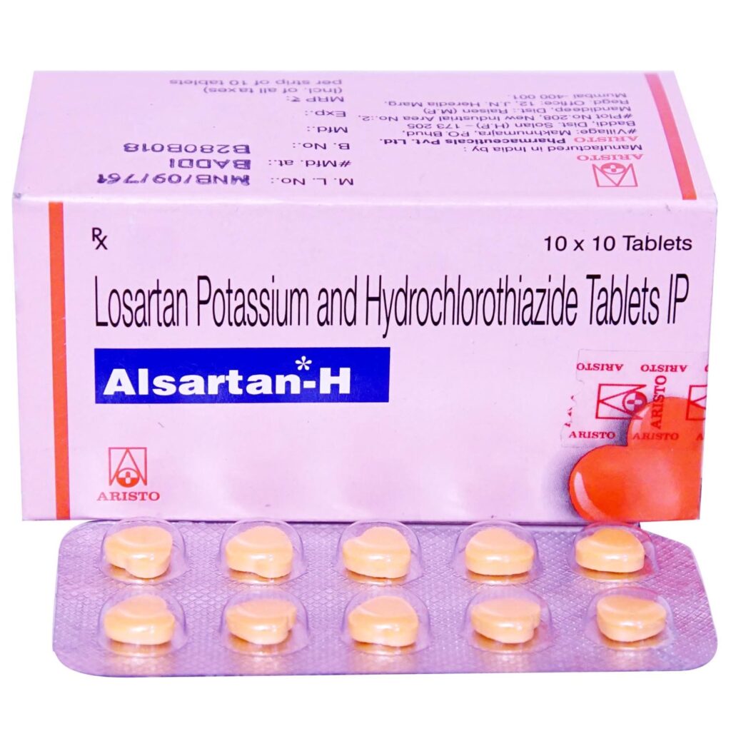 Alsartan H Tab 50mg 10s - pharmville