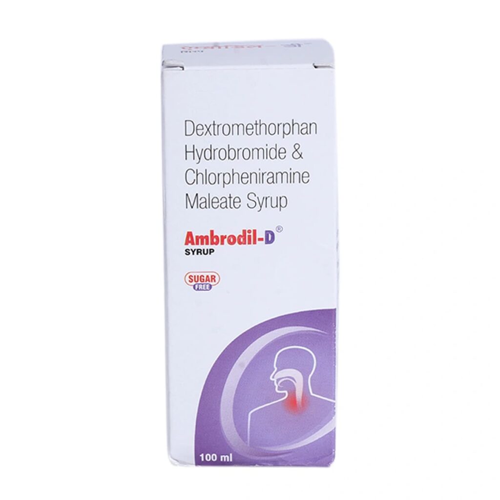 Ambrodil D Syp 100ml - pharmville