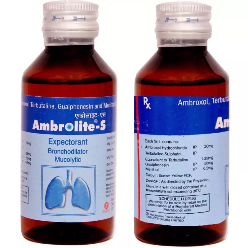 Ambrolite S Syp 100ml - pharmville