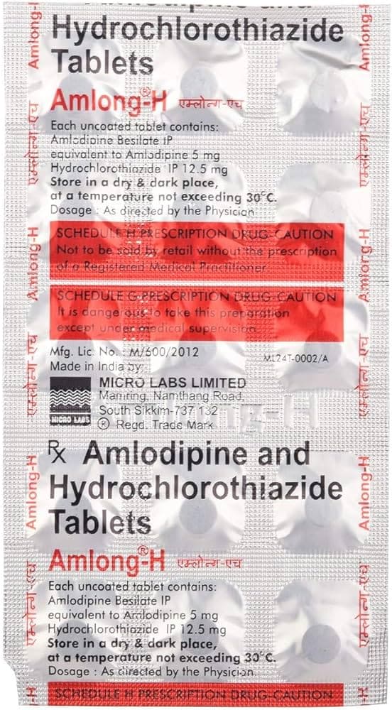 Amlong H Tab 15s - pharmville