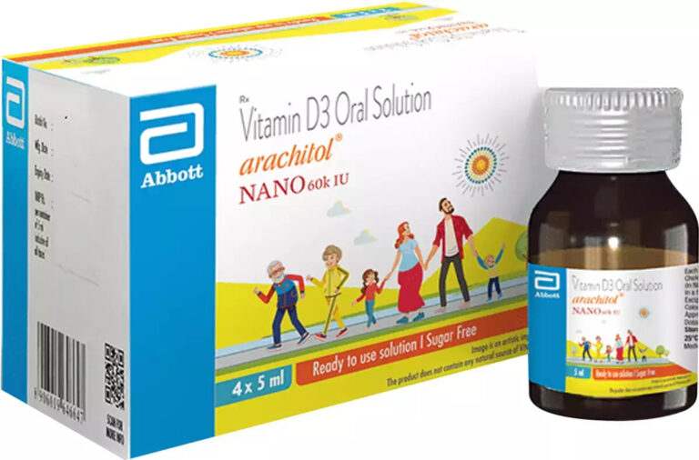Arachitol Nano Solution Vitamin D3 5ml - pharmville