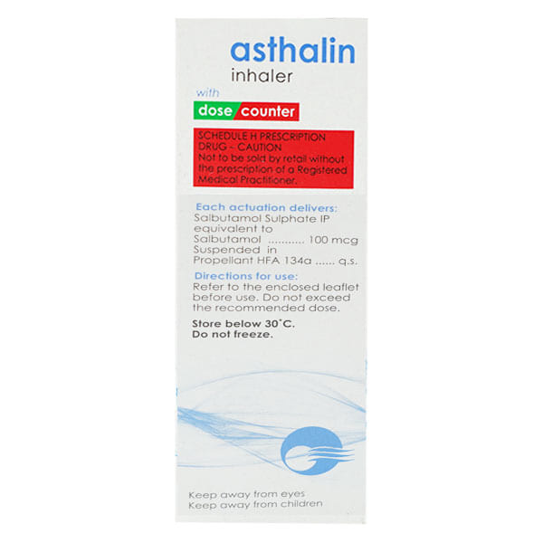 Asthalin Inhaler 100mcg 200md - pharmville