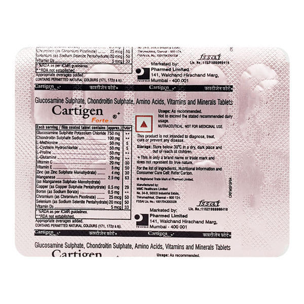 Cartigen Forte + Tab 10s - pharmville