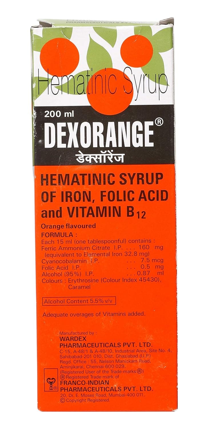 Dexorange Syp 200ml - pharmville