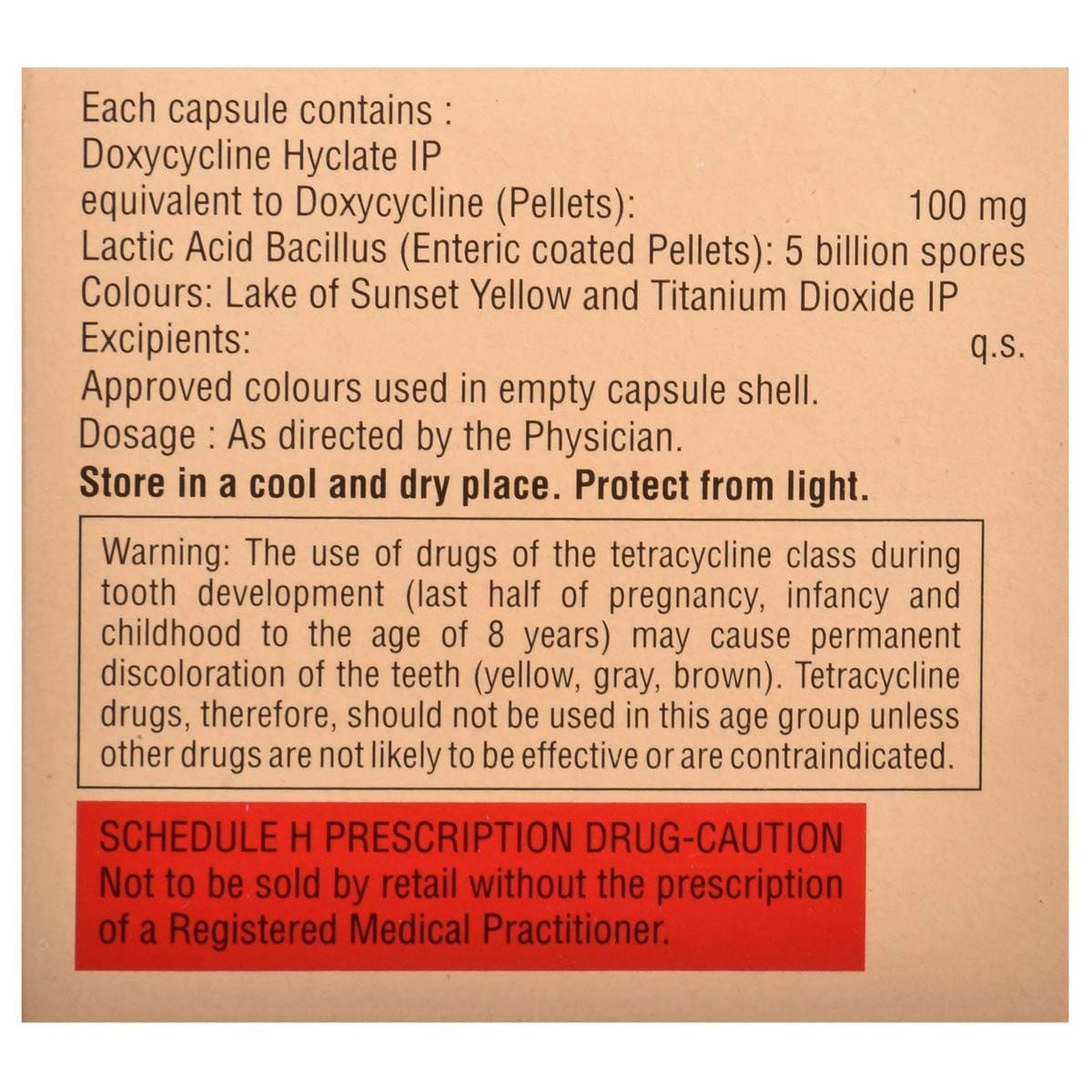Doxy 1 LDR Forte Cap 10s - pharmville