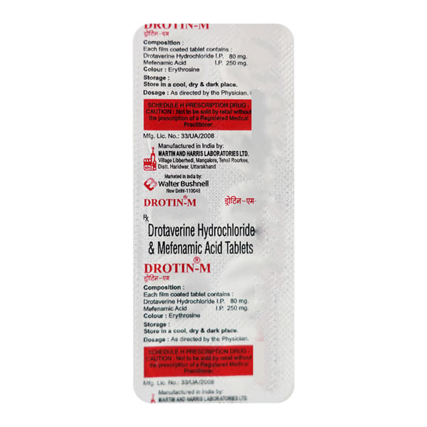 Drotin M Tab 10s - pharmville