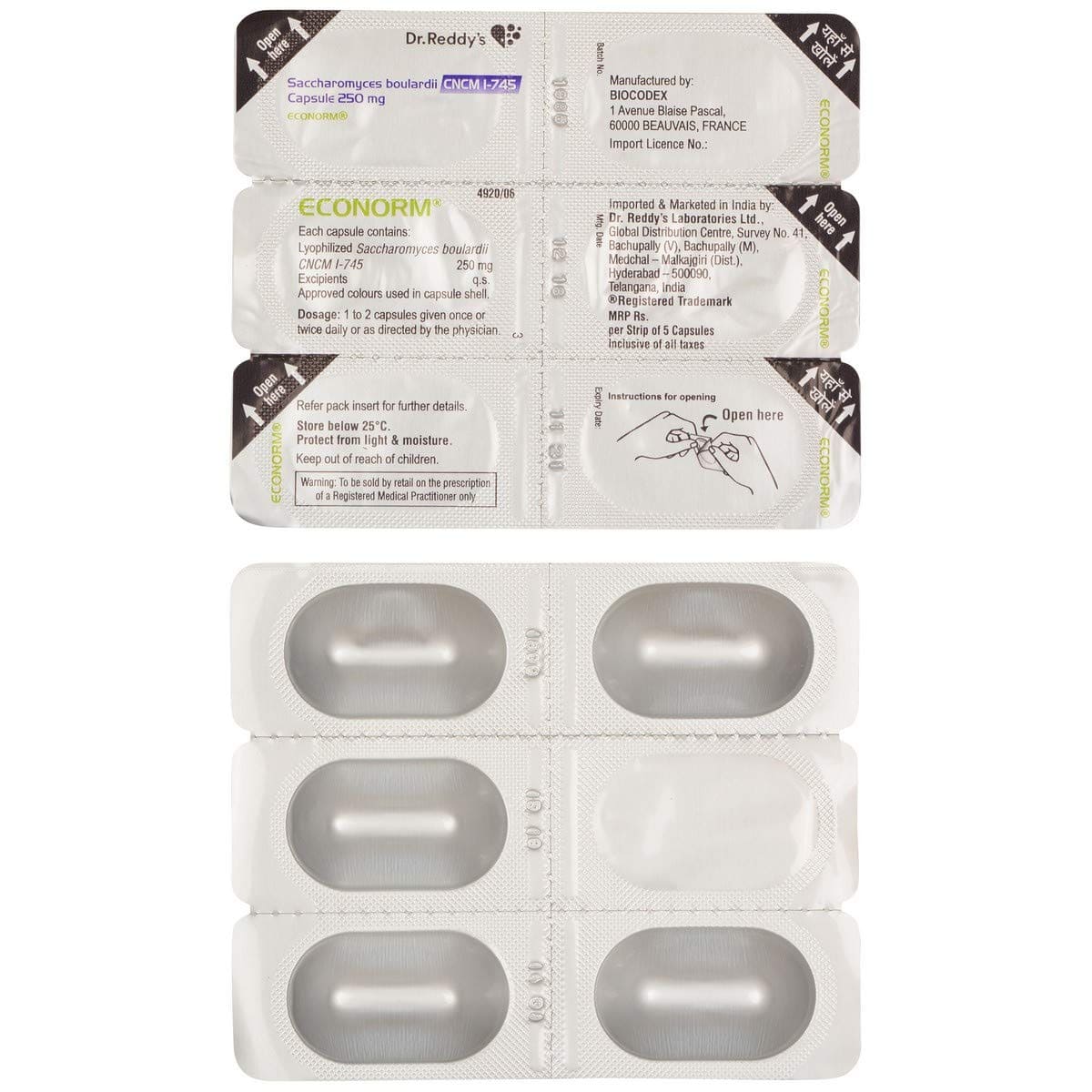 Econorm Cap 250mg - pharmville