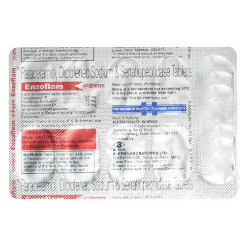 Enzoflam Tab 10s - pharmville