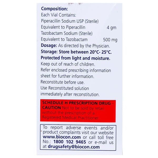 Biopiper Tz 4.5Gm Inj - pharmville