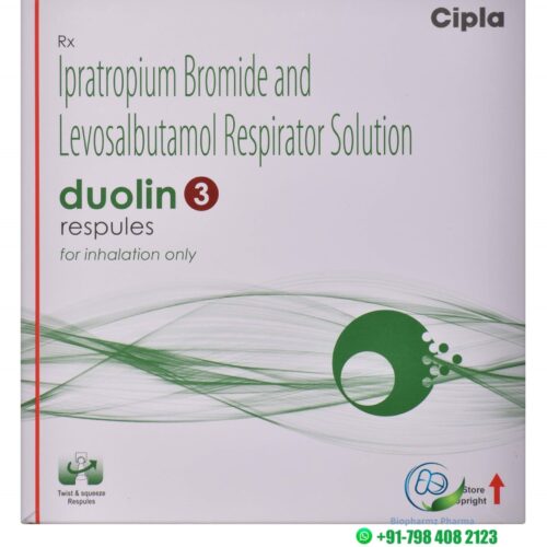 Duolin 3 Respules 3ml 1s - pharmville