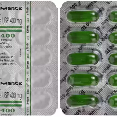 Evion Cap 400mg 20s - pharmville