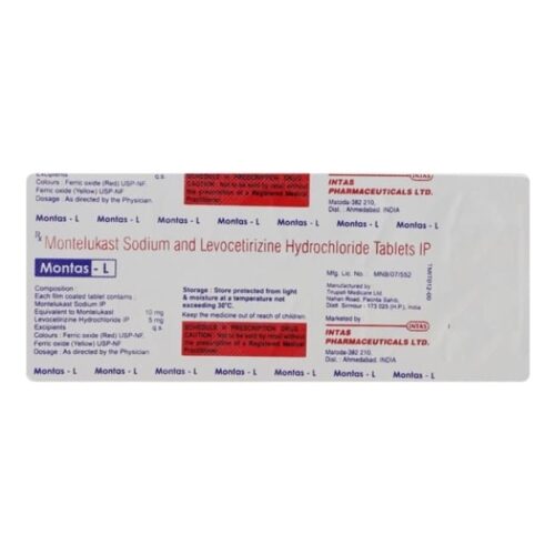 Montas L Tab 10s - pharmville