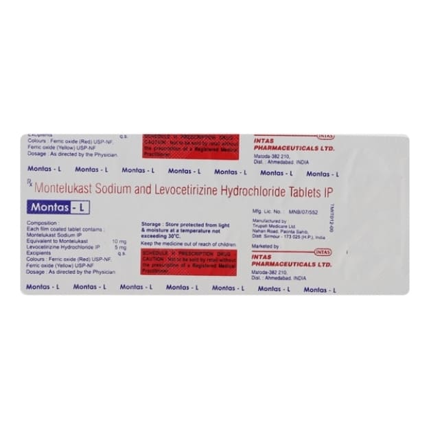 Montas L Tab 10s - pharmville