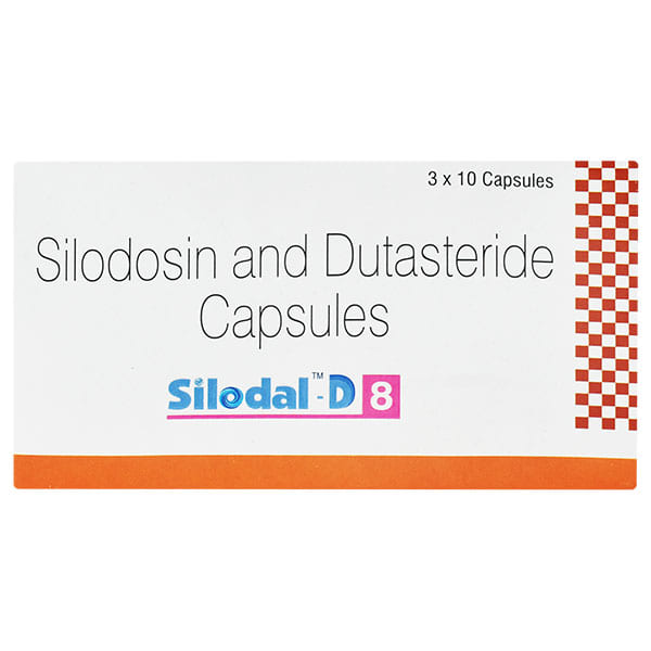 Silodal D Cap Combipack 8mg 1s - pharmville
