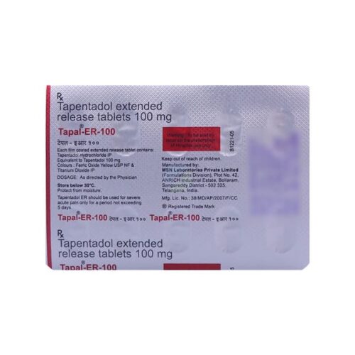 Tapal ER Tab 100mg 10s - pharmville