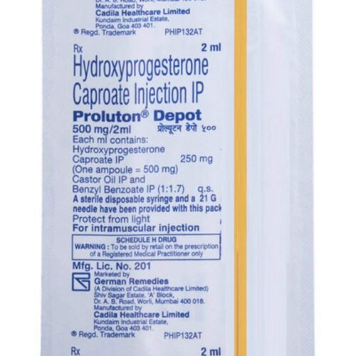 Proluton Depot Inj 500mg 2ml - pharmville