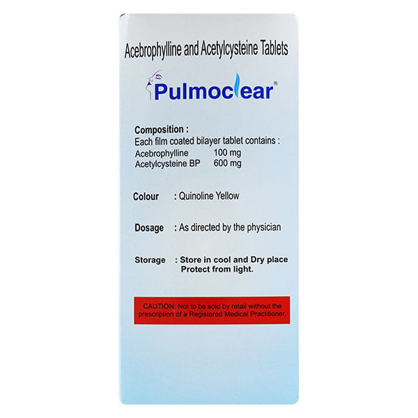 Pulmoclear Tablet 15s - pharmville