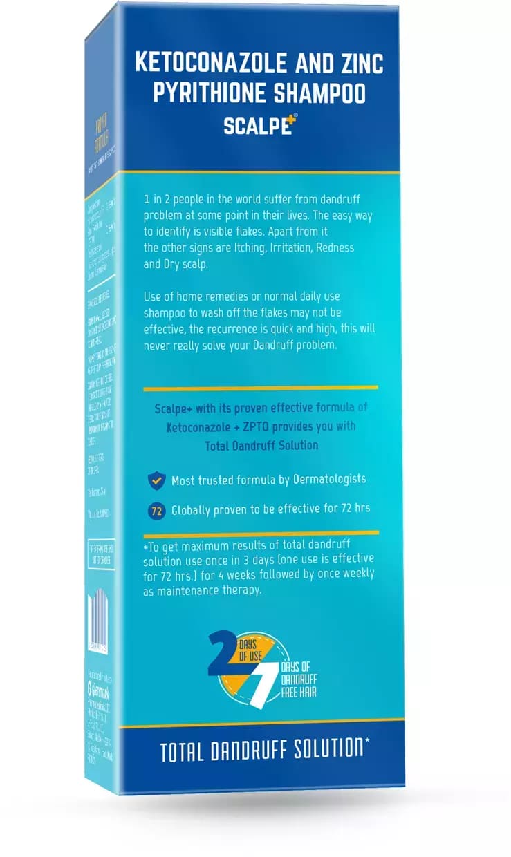 Scalpe Plus Anti-Dandruff Shampoo 75ml - pharmville