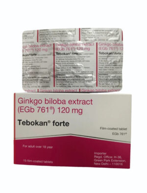 TEBOKAN FORTE TAB 120MG 15S - pharmville
