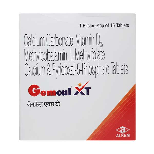 Gemcal XT Tab 15s - pharmville